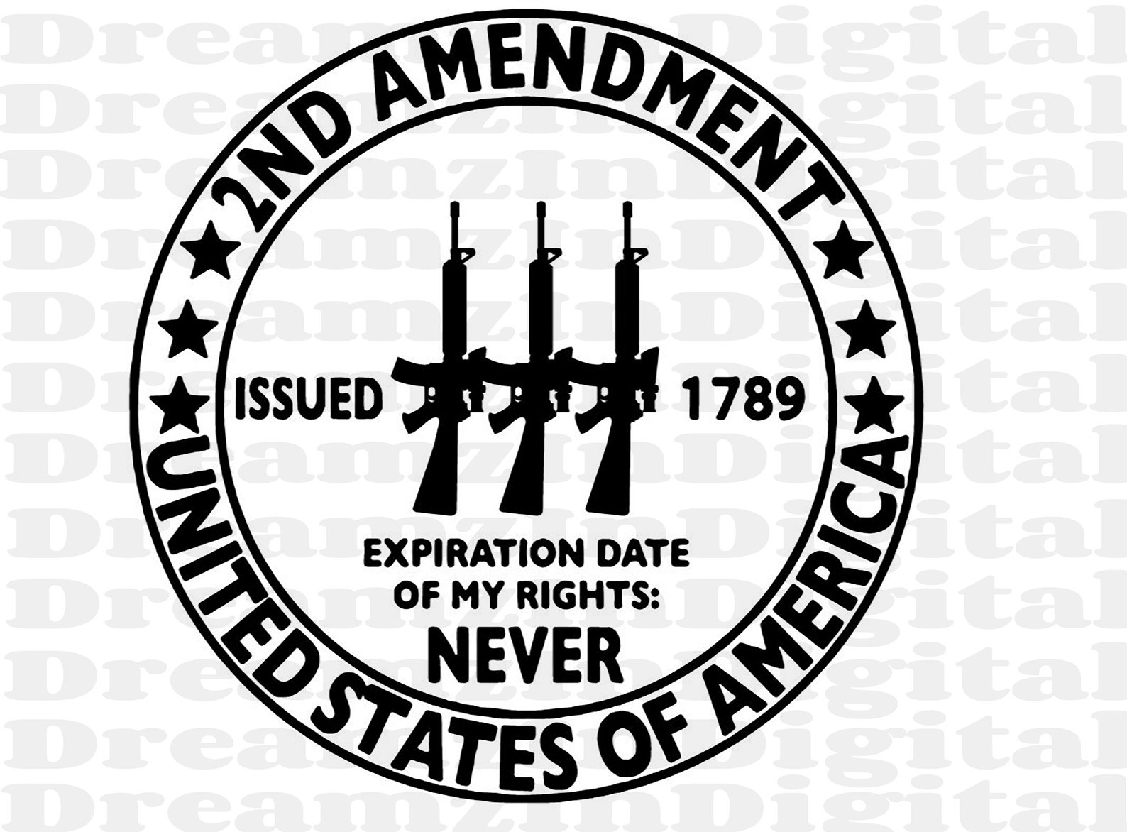 2nd Amendment SVG Gun Owner Rights Svg Second Amendment Png - Etsy