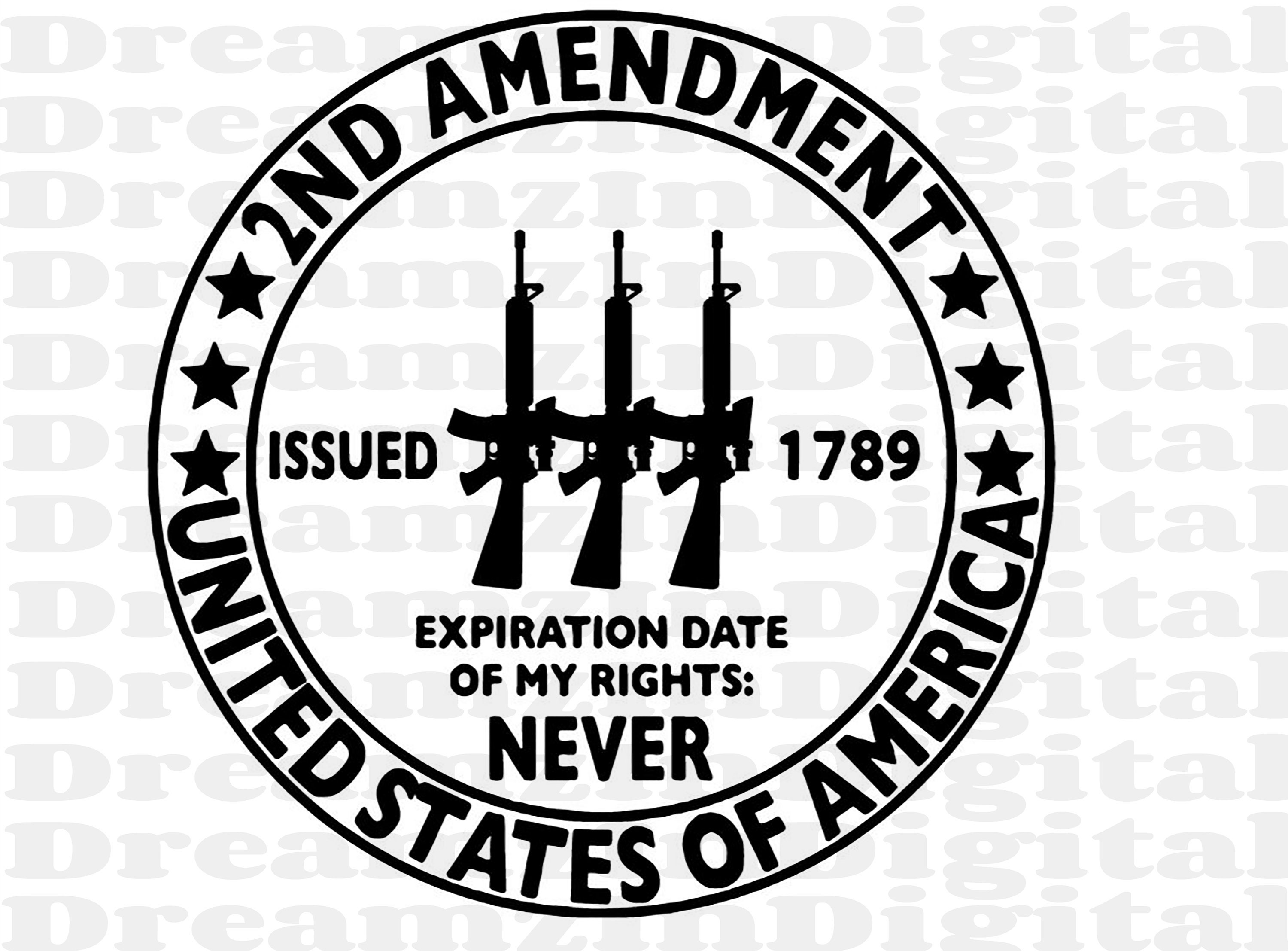 2nd Amendment SVG Gun Owner Rights Svg Second Amendment Png - Etsy