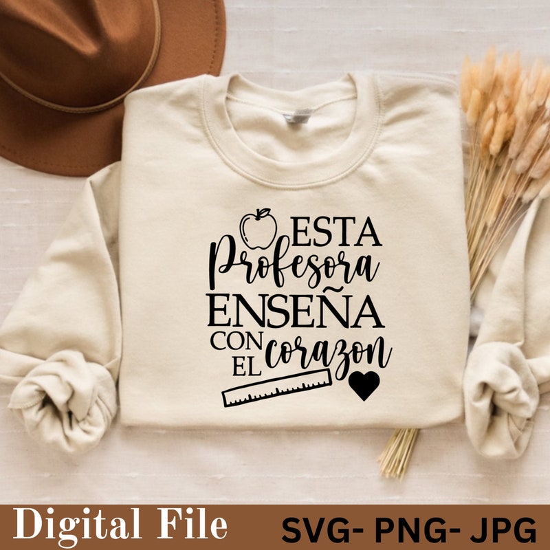 Spanish Teacher Svg - Etsy