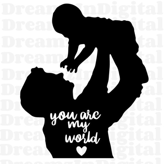 Father Son SVG Father Daughter SVG Father's Day Svg - Etsy