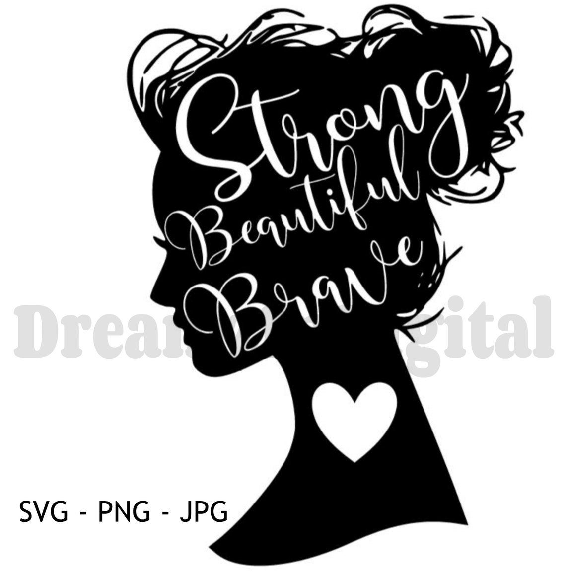 Strong Women Svg Women Empowerment Svg Fierce Svg Women Etsy