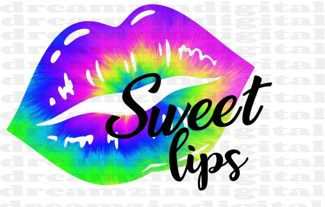 Sweet Lips Png Sublimation Design Digital Download Clipart | Etsy