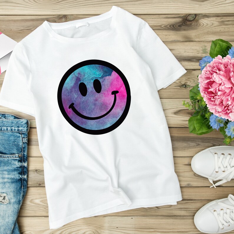 Smiley Face Png 6 Pack Bundle Png Retro Smiley Png - Etsy