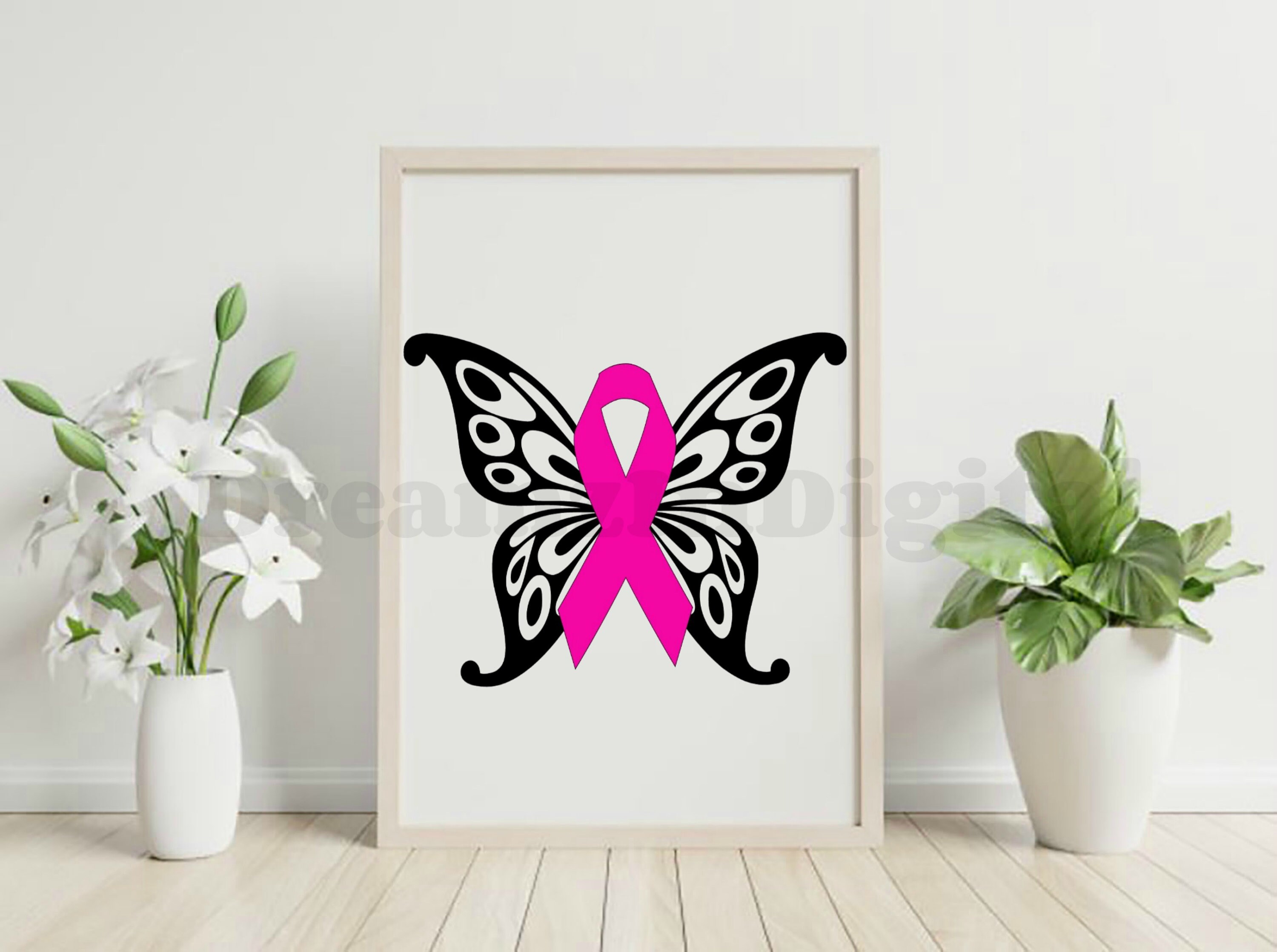 Cancer Awareness Butterfly Svg Awareness Butterfly Svg - Etsy