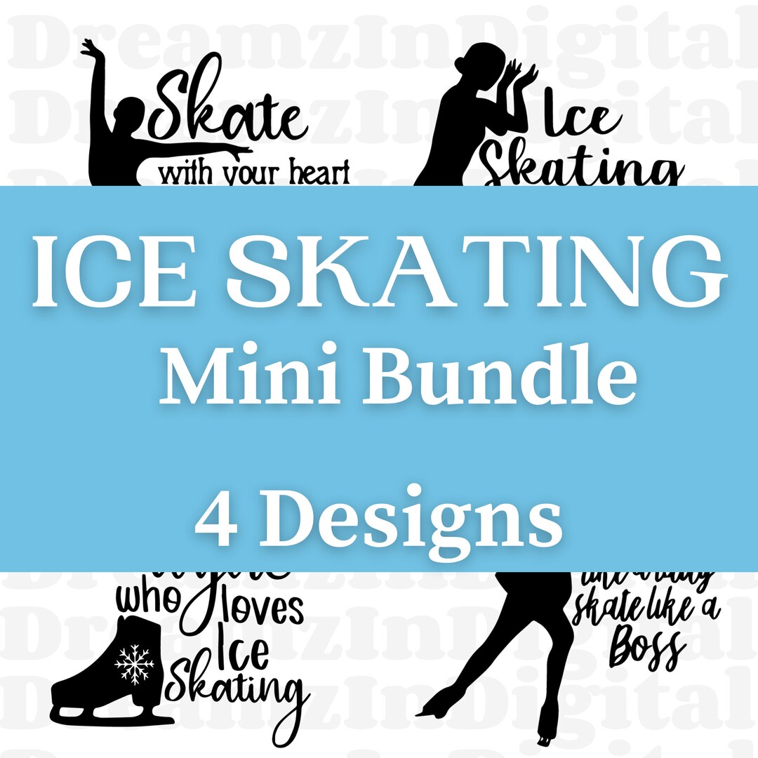 Figure Skating SVG Bundle, Skating SVG, Ice Skating SVG, Svg Cut File ...