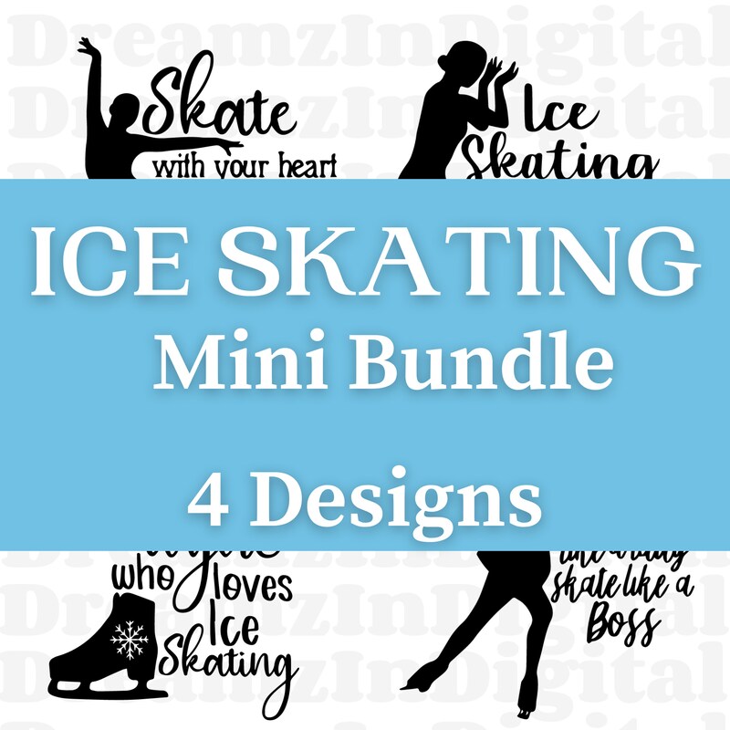 Figure Skating Svg - Etsy