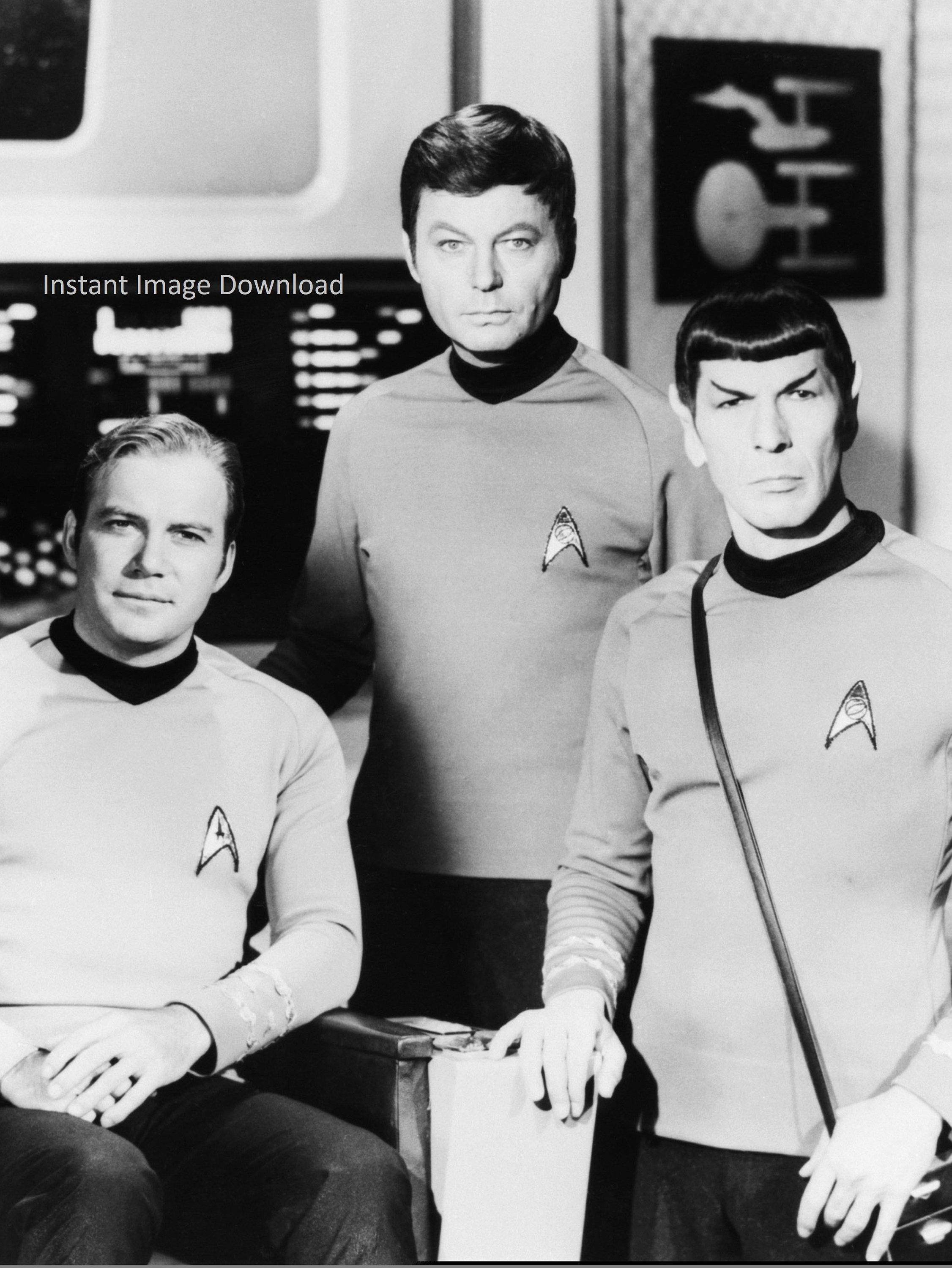 Star Trek vintage photo poster digital download | Etsy