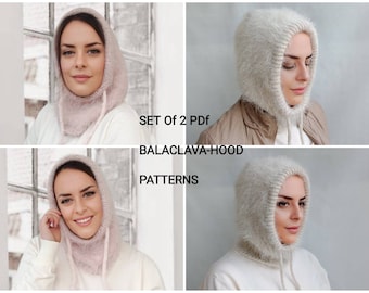 DOWNLOADABLE PDF PATTERN Balaclava Pattern Balaclava Hat - Etsy