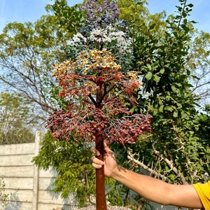 40large Seven Chakra Tree, Large 7 Chakra Tree, Large Christmas Tree ...