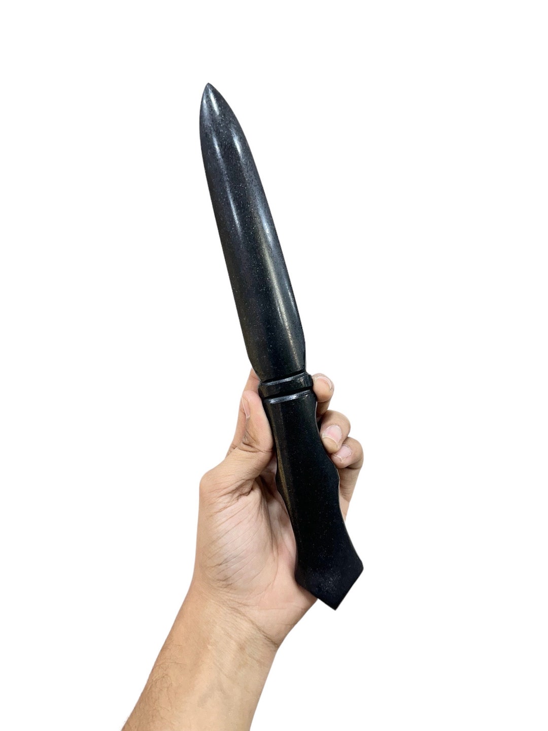 12 Natural Obsidian Knife,quartz Crystal Dagger,quartz Knife,crystal ...