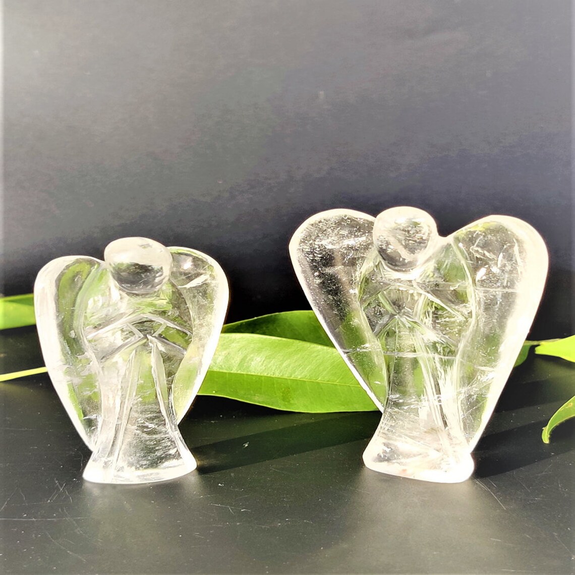 CLEAR QUARTZ Angel Crystal Carving XS-L Housewarming Gift - Etsy