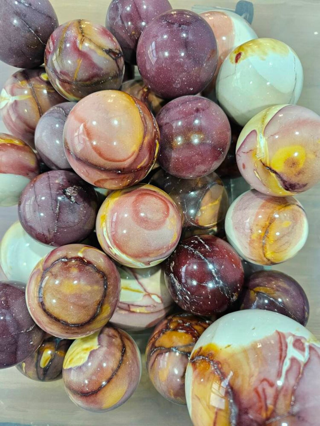 10kg BULK Mookaite Japser Sphere Jasper Stone Red Mookaite - Etsy Australia