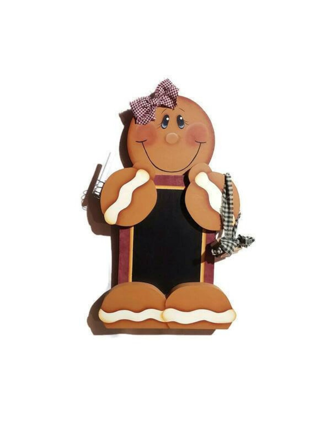 Gingerbread Decor, Gingerbread Man, Gingerbread Wood Hand Painted ...