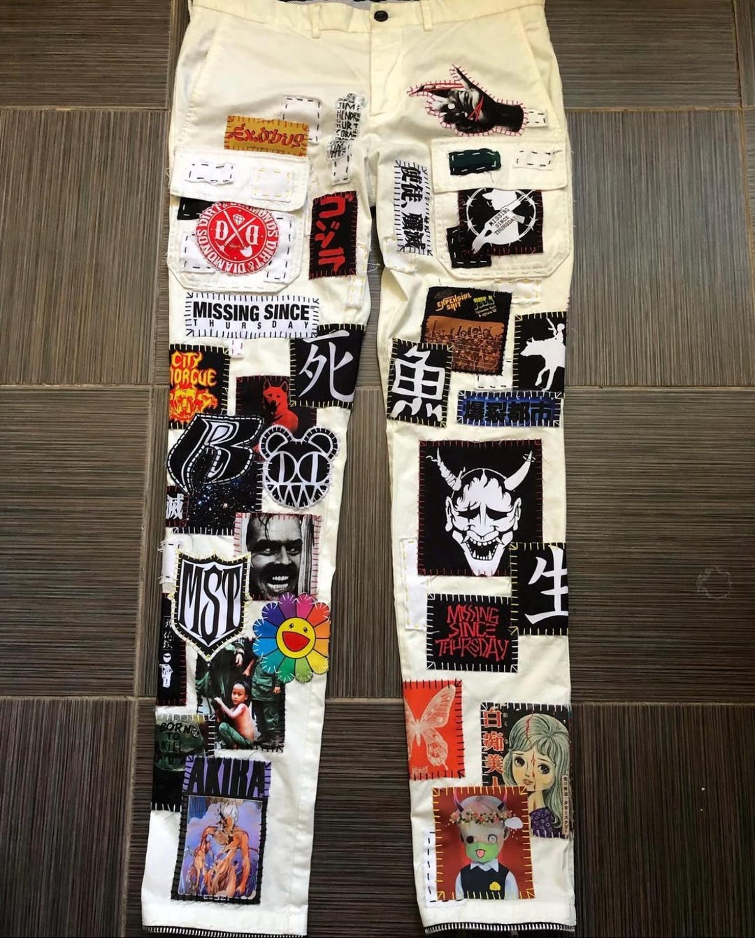 Sosmula White Crust Pants - Etsy