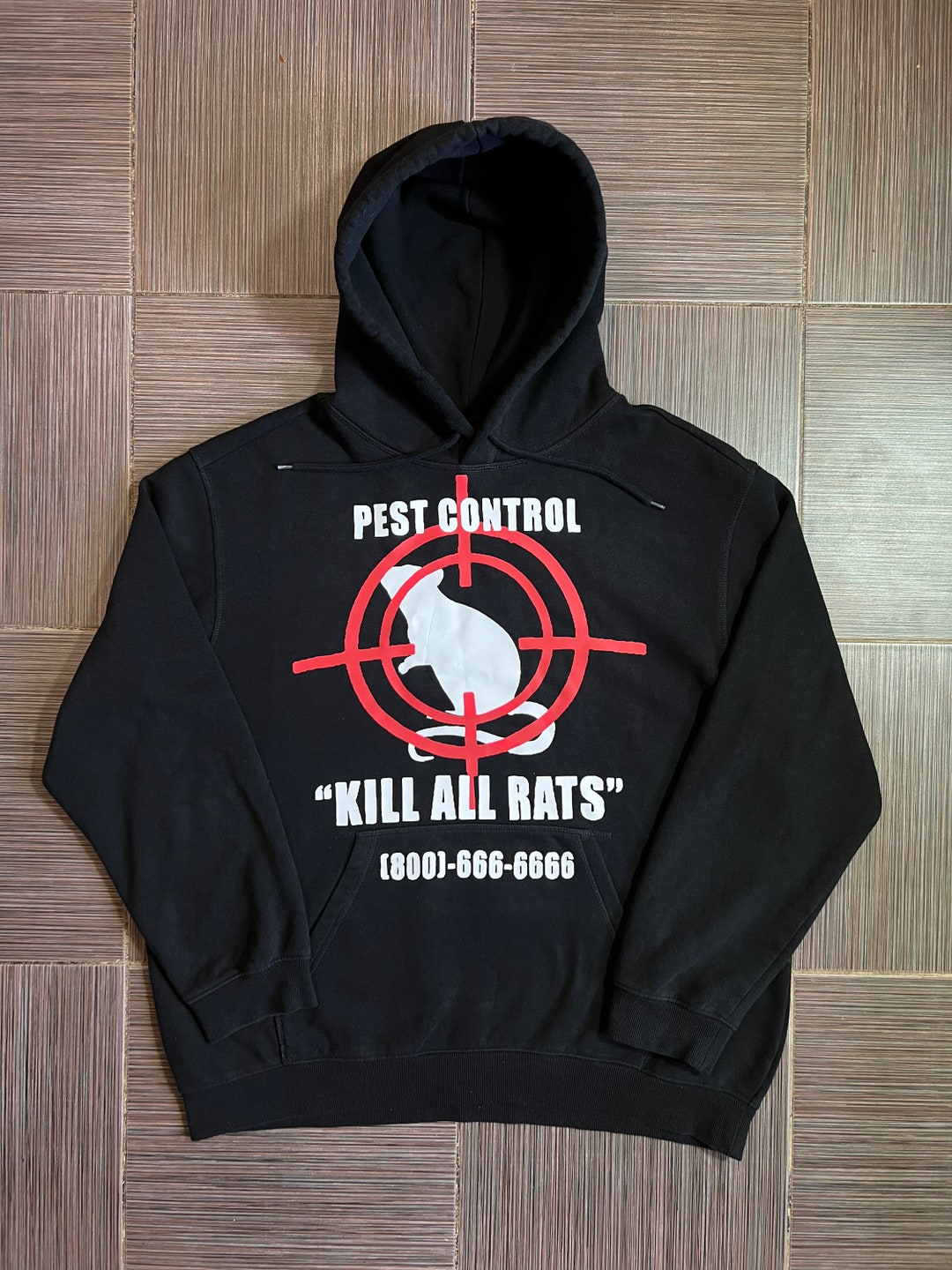 Personalized City Morgue Pest Control Hoodie Kill All Rats - Etsy