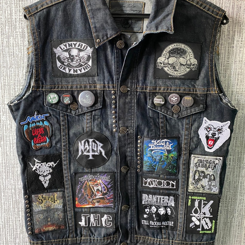Metal Battle Jacket - Etsy