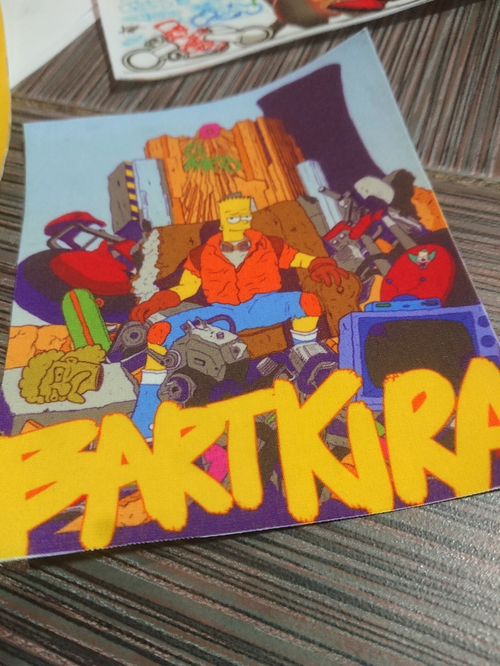 AKIRA Parody BARTKIRA Patch Set DTG for Sewing of Your Choice - Etsy