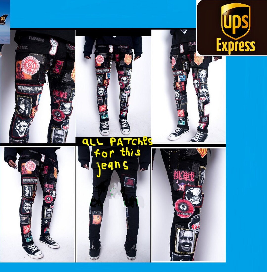 31 Pcs DTG Quality Patches (complete Accurate Set) City Morgue / Zillakami DIY for Whiskey Black ...