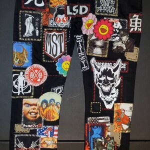 Custom DTG Patches for Sewing of Your Choice Set "pants With Skull" - Etsy