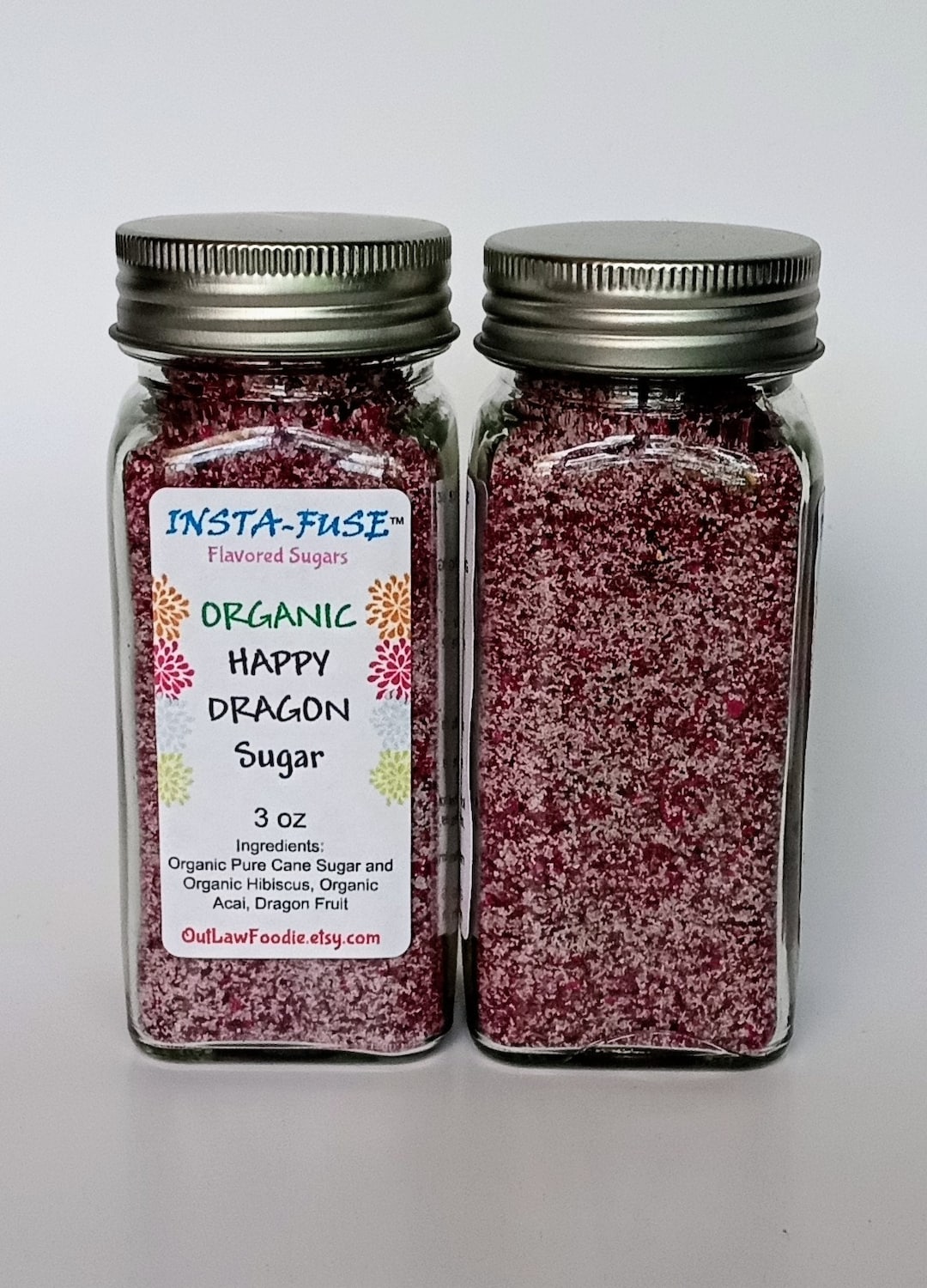 Happy Dragon Sugar, Organic Acai, Organic Sugar, Baking Sprinkles ...