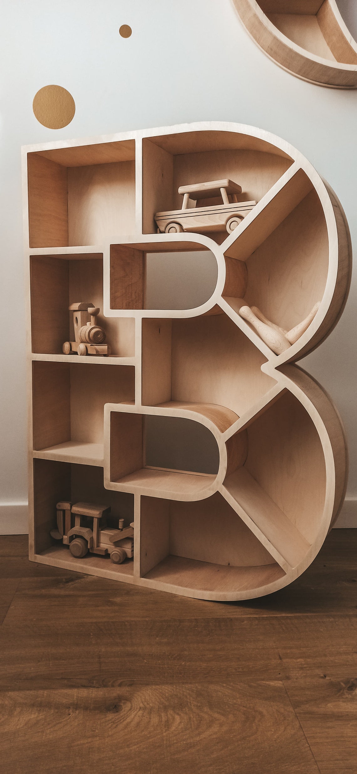 Regal Shelf for Kids Room Letter B - Etsy