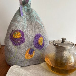 Artisanal Luxe Tea Cozy,big Felted Tea Cosy - Etsy