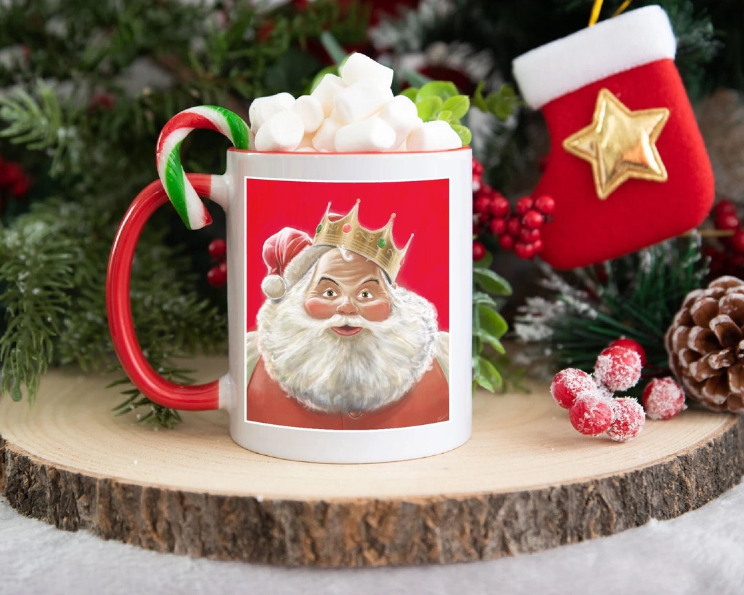 Santa Clause Mug, Santa Mug, Santa Coffee Mug, Christmas Mug, Christmas ...