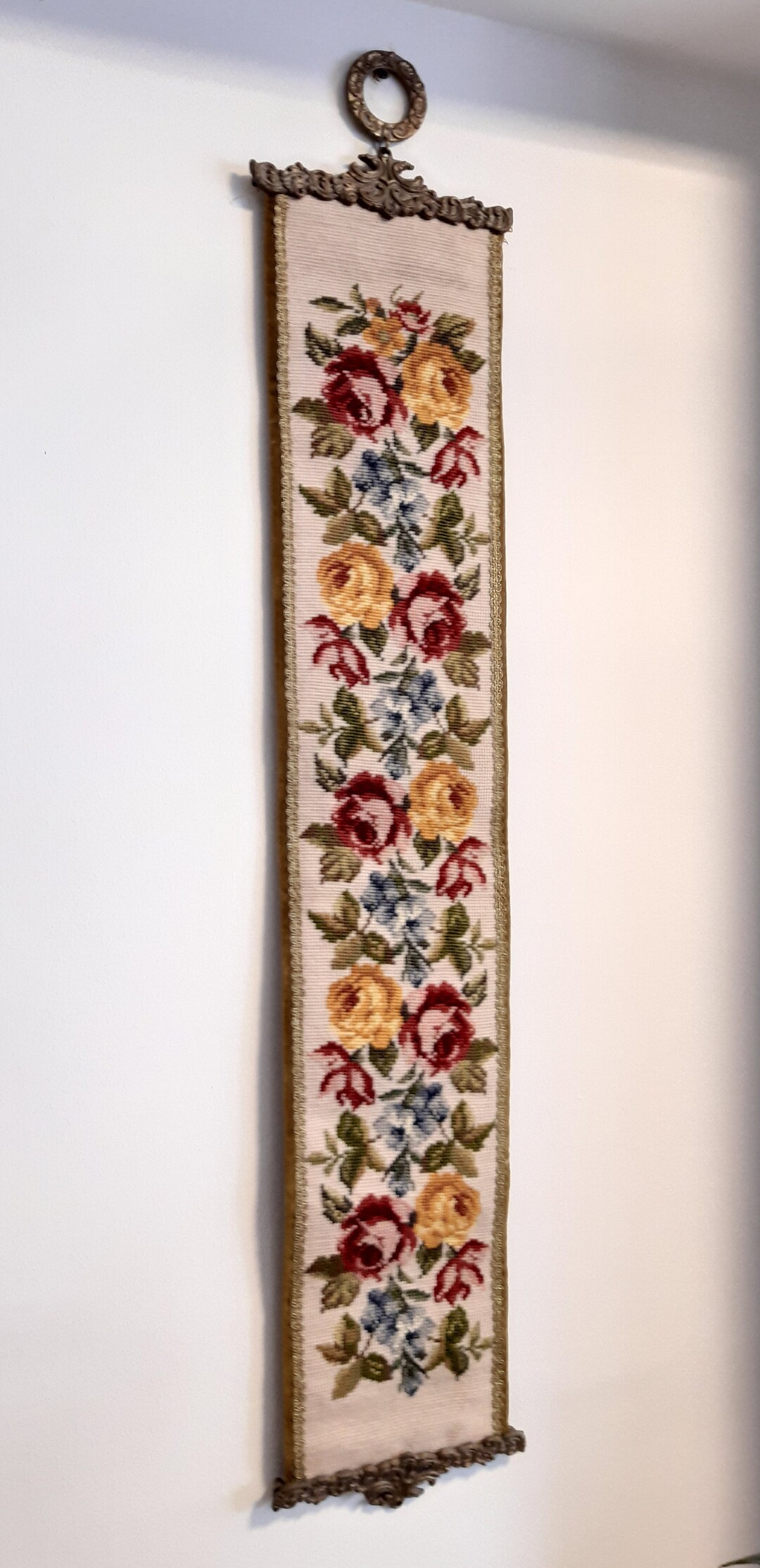 Stunning Large Vintage Mid Century Modern Wall Hanging Tapestry ...