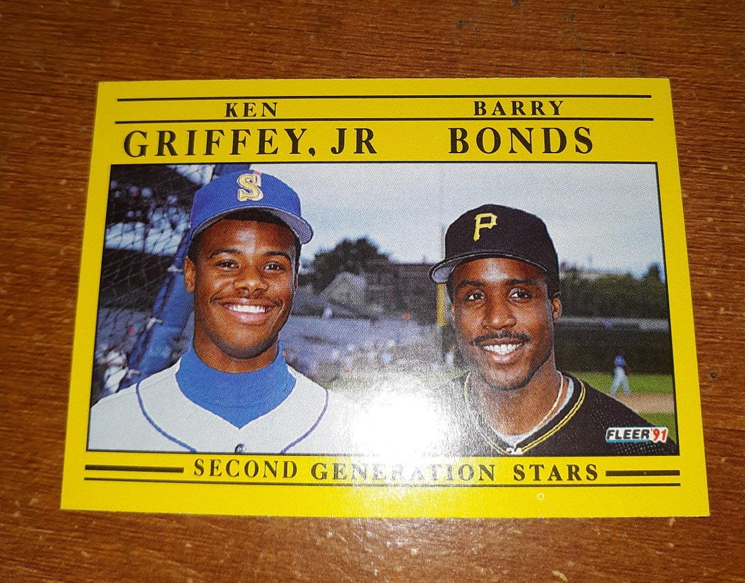 Ken Griffey,jr and Barry Bonds - Etsy