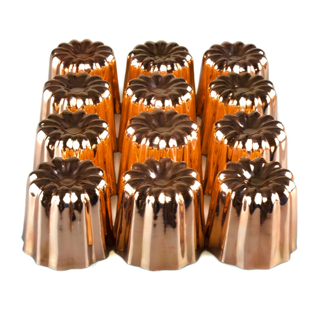 Canneles Molds, Canele Mold, Pastry Molds in Traditional Size for ...