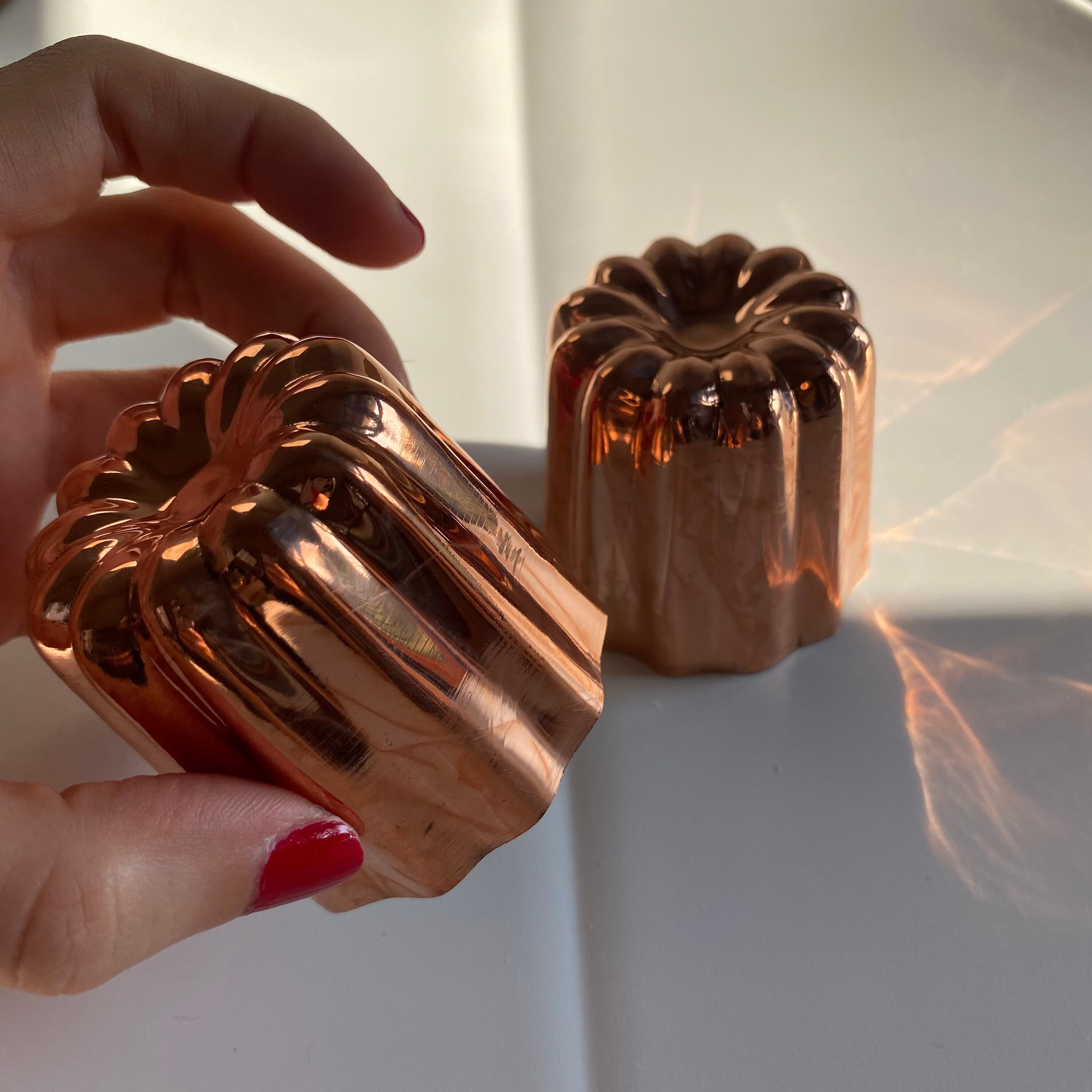 Canele Mold. Copper Molds for Canneles. Medium Size - Etsy