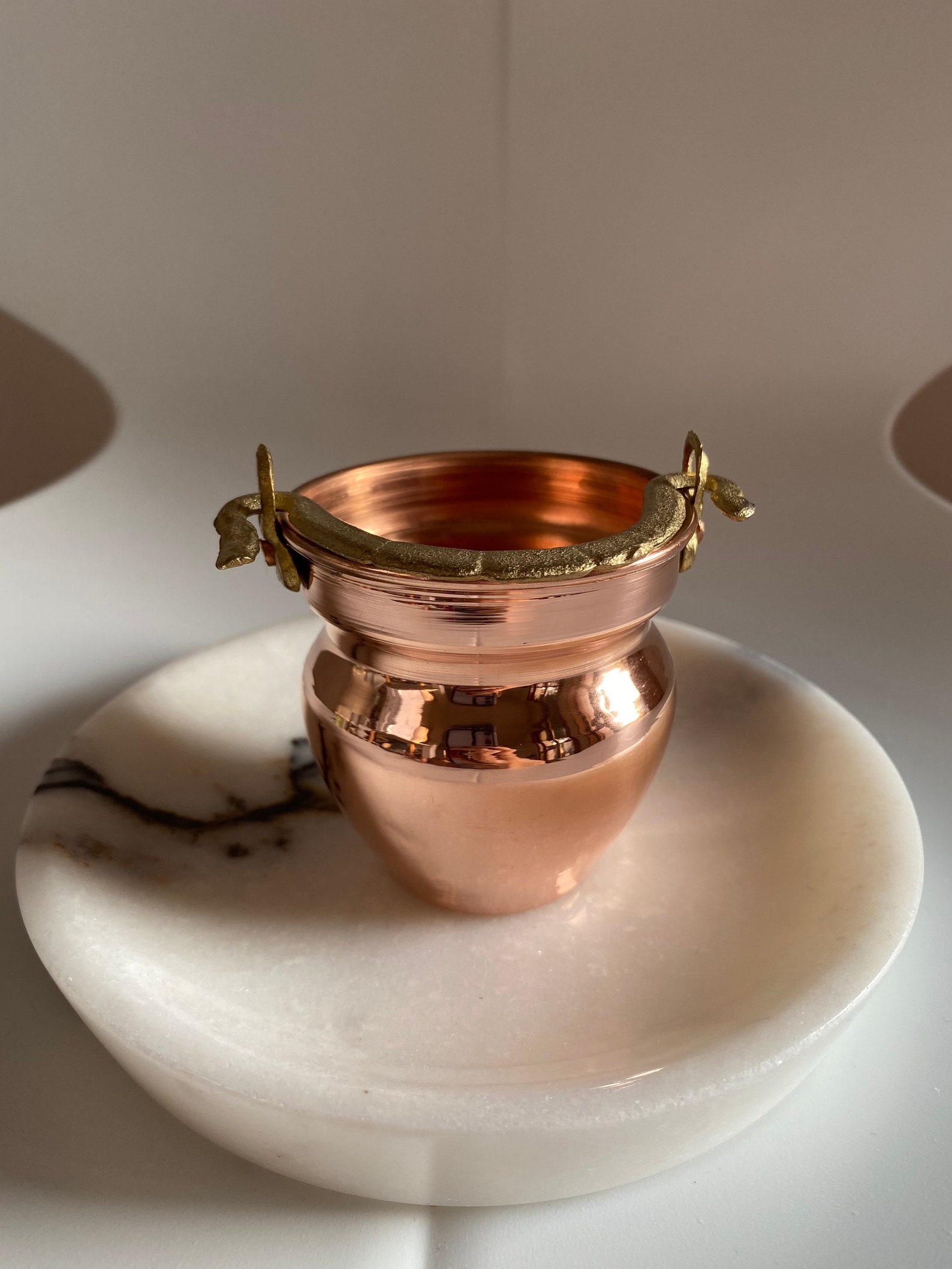 Copper Hanging Plant Pots, Outdoor Patio Planter Ideas From Handcrafted ...