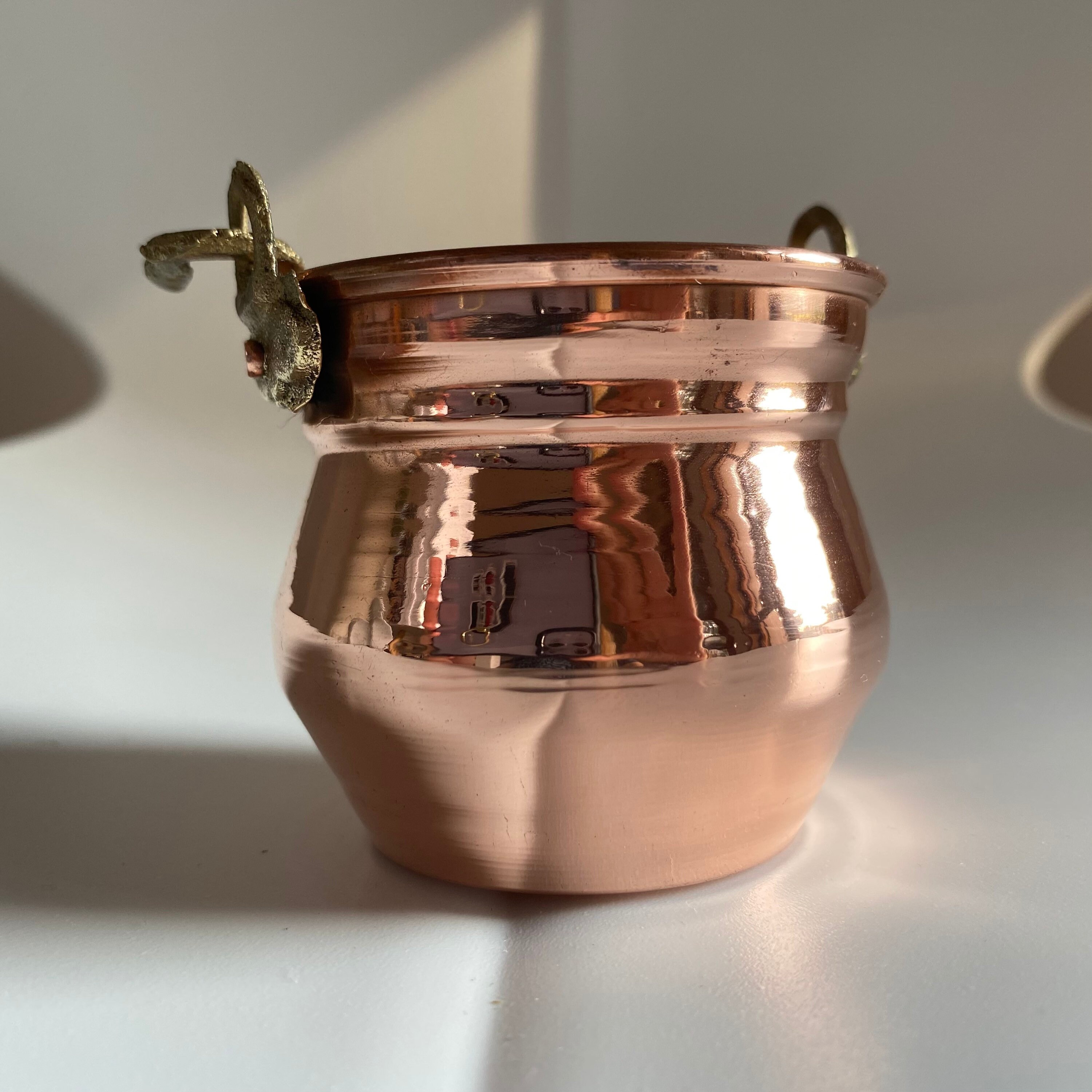 Aesthetic Room Decor Copper Flower Pots for Small Plants Hang - Etsy