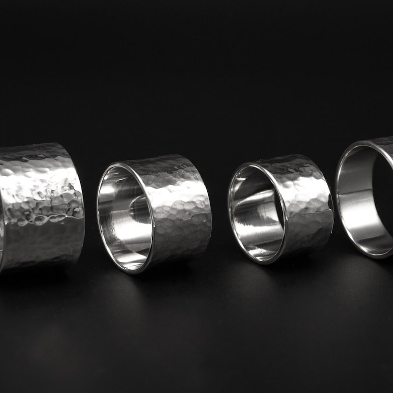 Shiny Silver Ring - Etsy