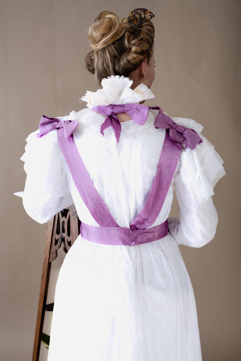 Victorian Dress Sewing Pattern | Late Victorian Era Dress | Sizes Xs ...