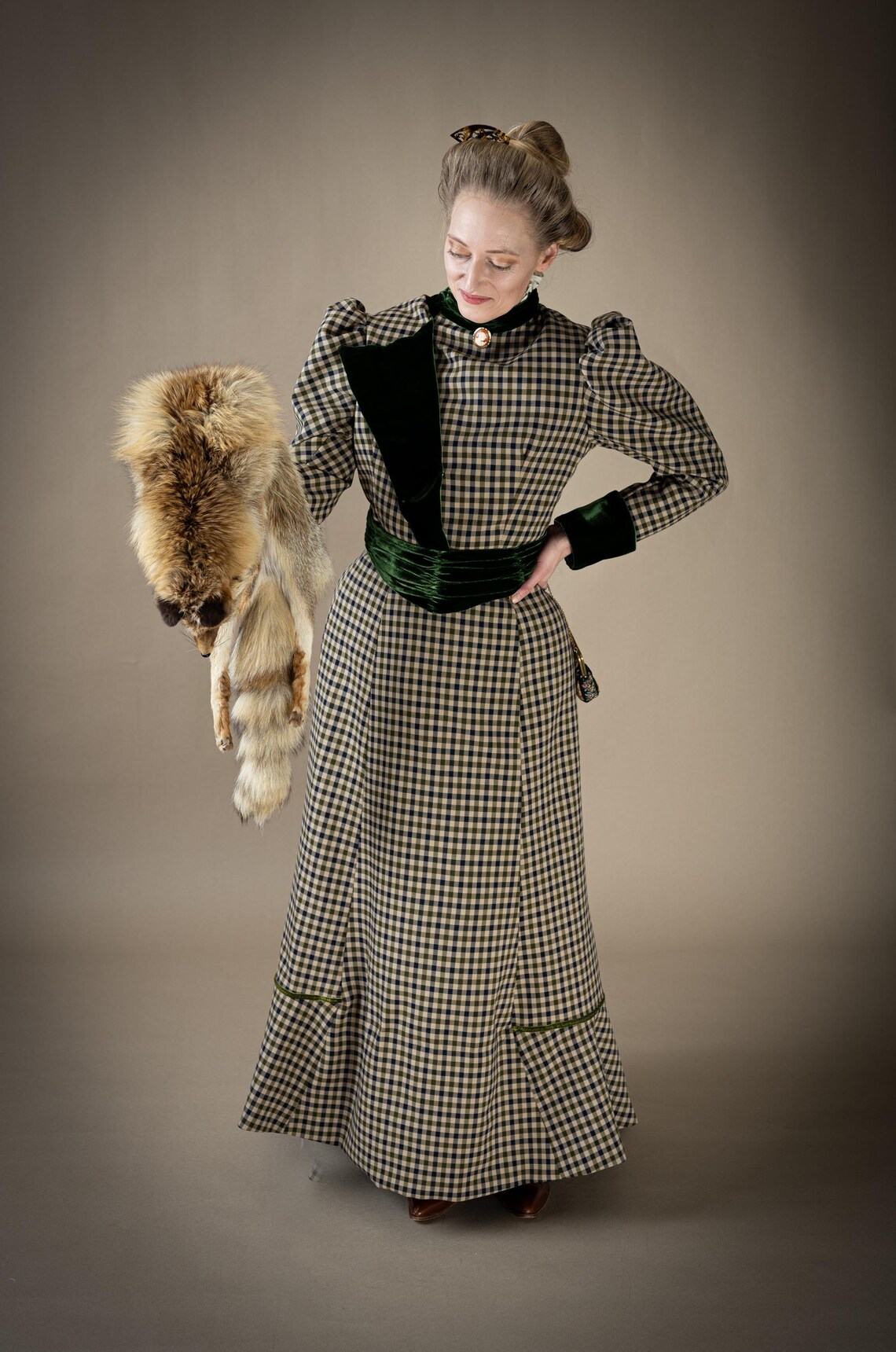 Victorian Flounce Skirt Pattern: Print at Home PDF A4 and US Letter ...