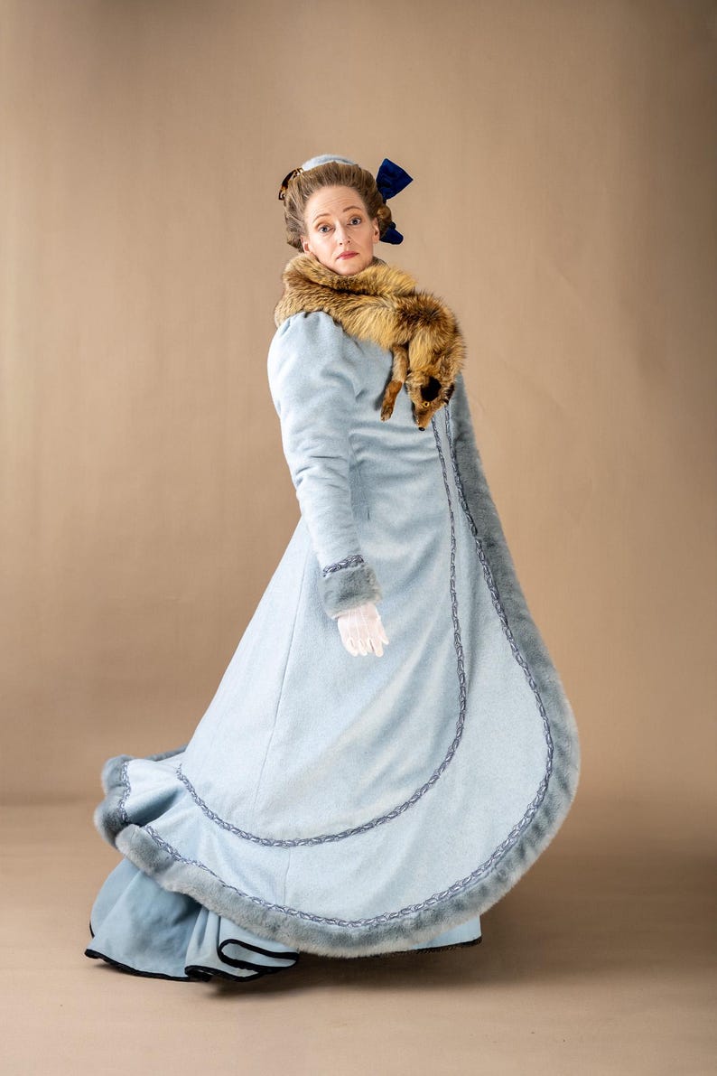 Victorian Winter Coat Sewing Pattern – Historical Coat PDF | Digital ...