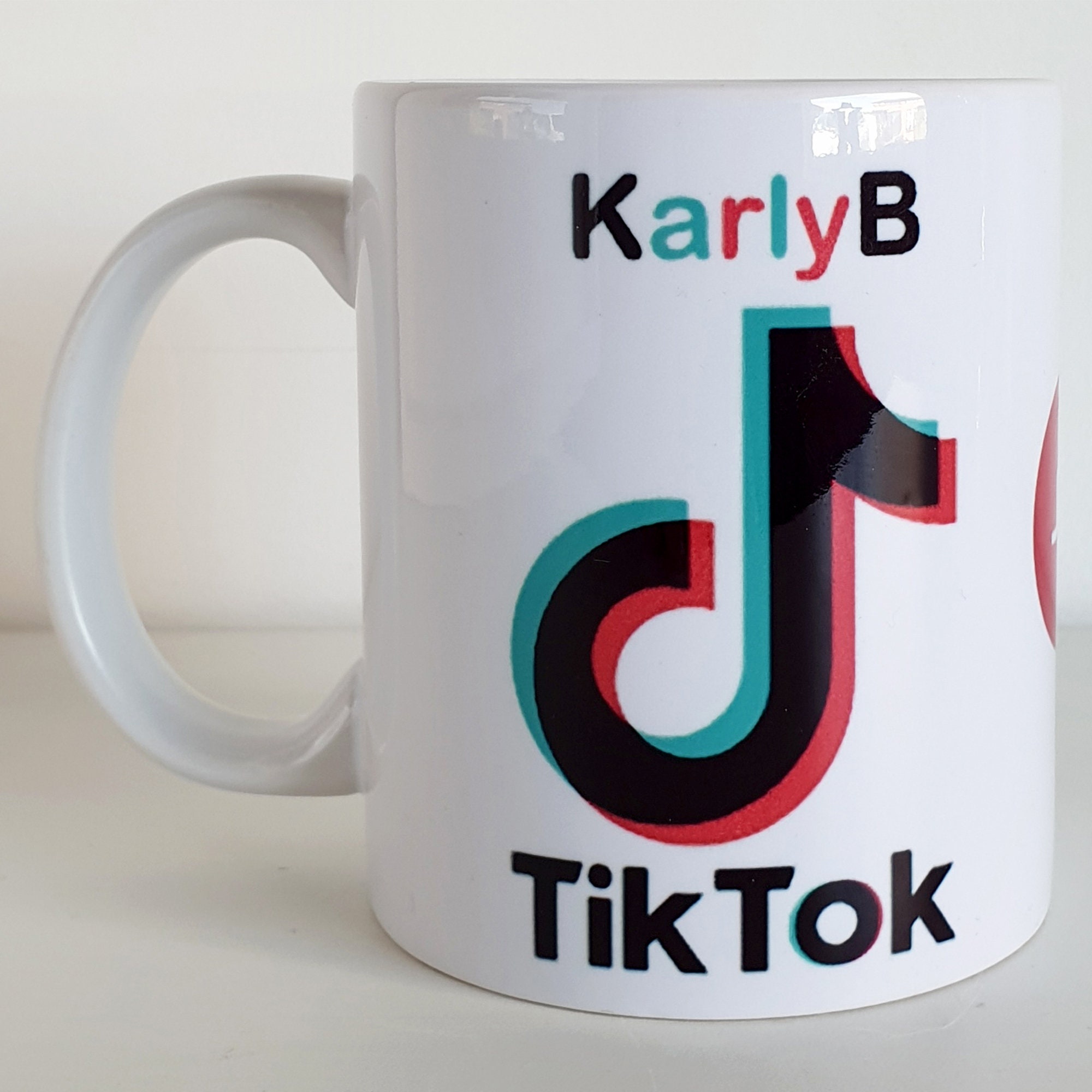 Personalised TIK TOK MUG Ideal Gift or Birthday Gift. Boys | Etsy
