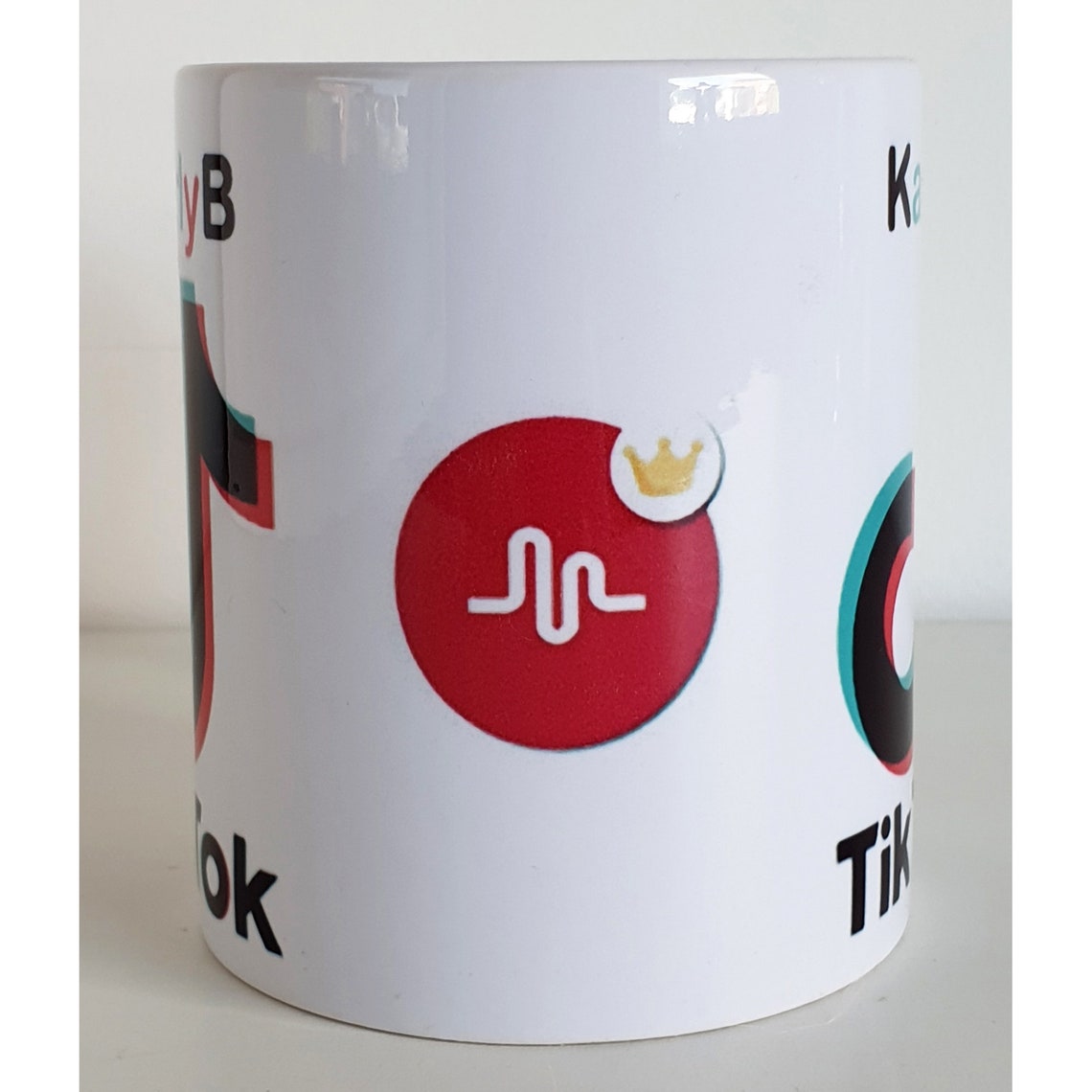 Personalised TIK TOK MUG - Ideal Gift or Birthday Gift. Boys Girls Son ...