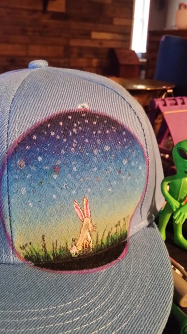 White Rabbit at Dusk Hat - Etsy