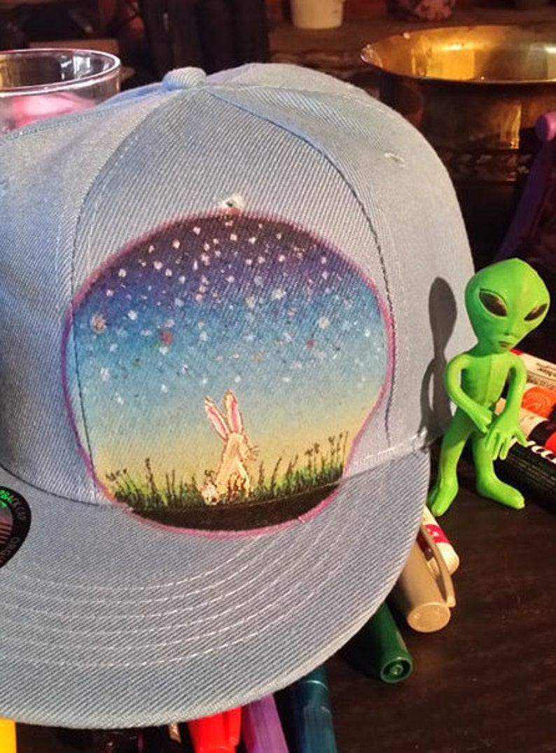 White Rabbit at Dusk Hat - Etsy