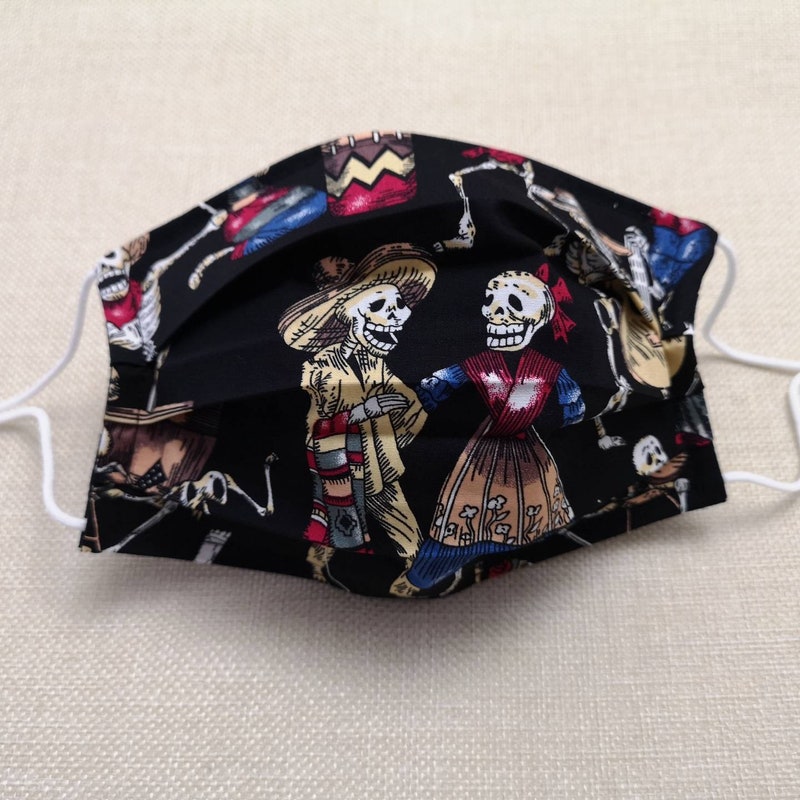 Skeleton Face Mask - Etsy