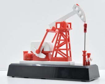 Miniature Oil Pump Jack Gift Model - Etsy
