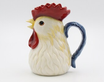 Rooster Pitcher | Etsy
