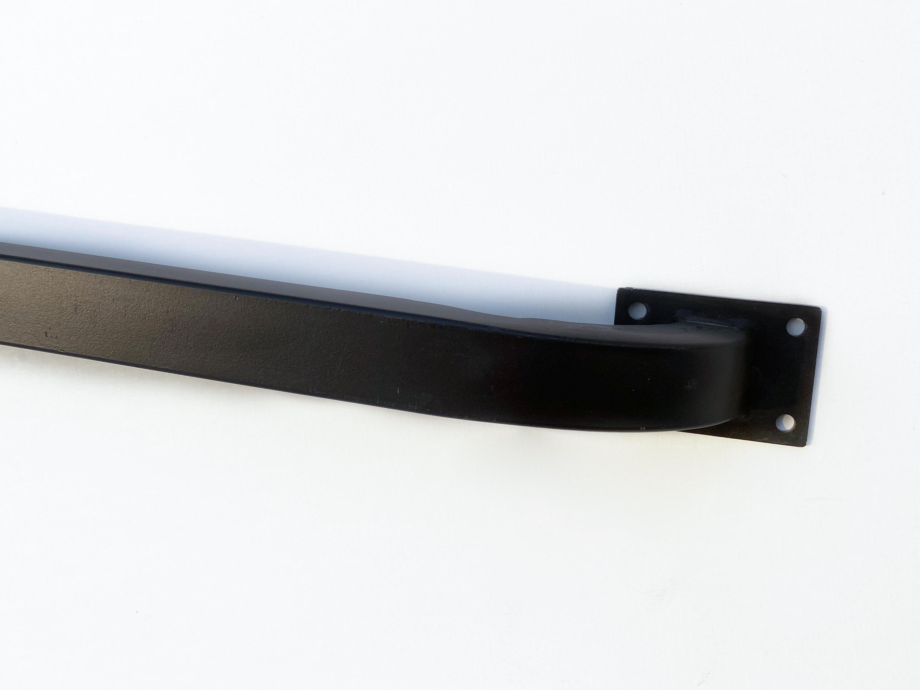 Black Metal Stair Handrails, Square Stair Handrails, Wall Handrails ...