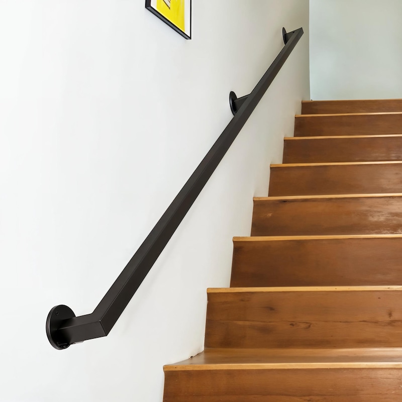 Black Metal Handrail - Etsy