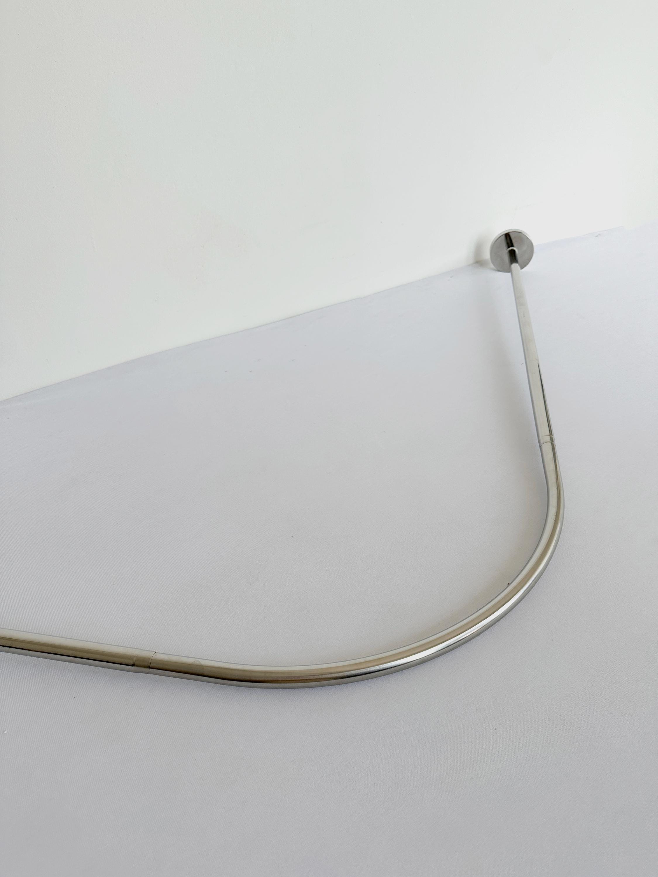 U Shaped Shower Curtain Rod for Bathroom, Fitting and Dressing Room ...