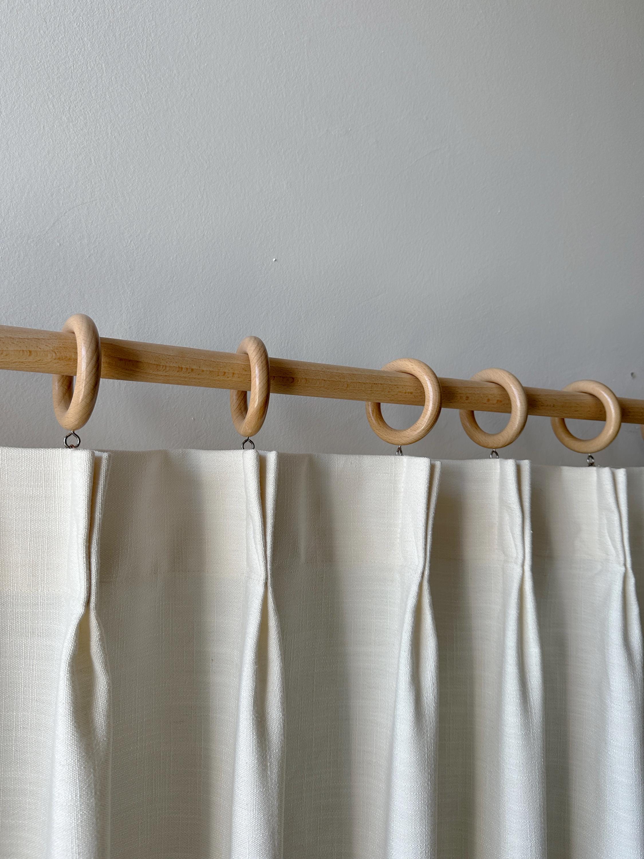 Wooden Curtain Rod for Windows,custom Wooden Curtain Rods,curtain Rod ...