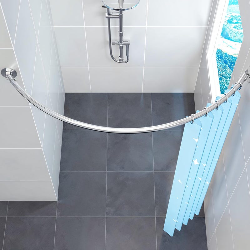 Corner Curtain Rod - Etsy