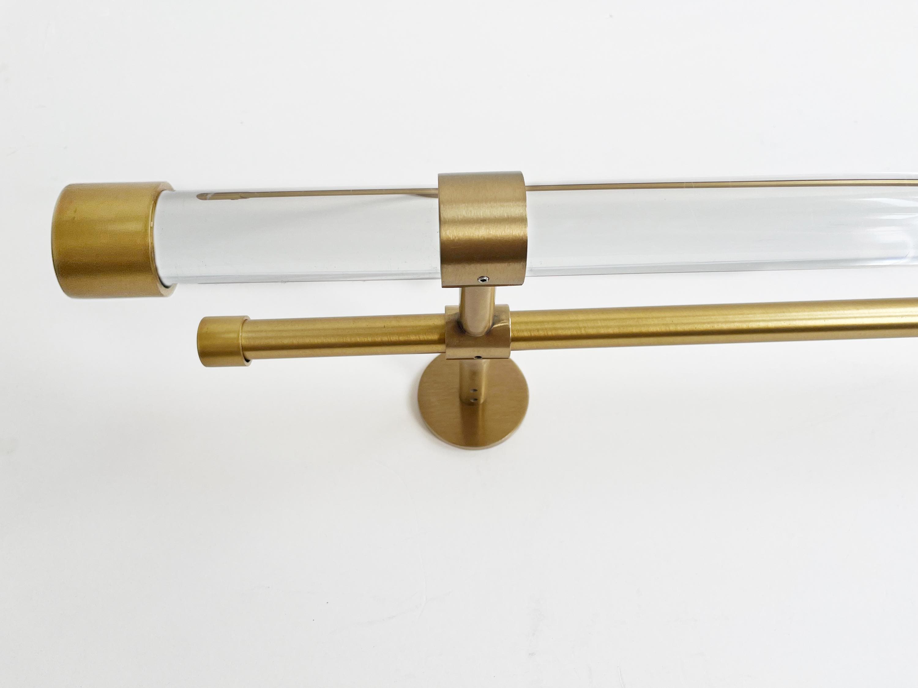 Transparent Plexiglass Double Bracket Curtain Rods, Curtain Rods to ...